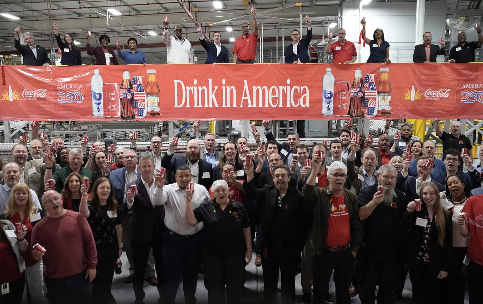 Coca-Cola Beverages Florida Unveils America250 Commemorative Cans ...